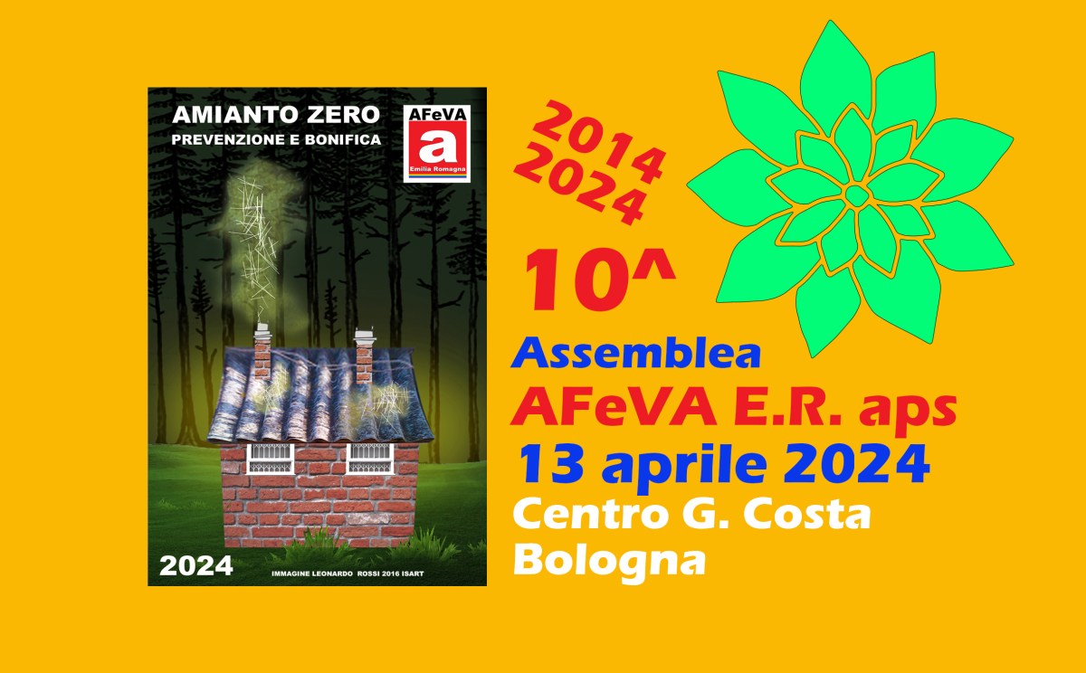 AMIANTO: 10^ Assemblea degli iscritti ad AFeVA Emilia Romagna – Centro ...